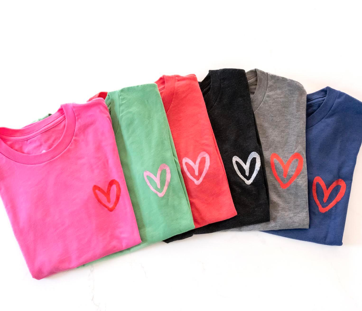 Kids' Imperfect Heart Tee with Unisex Design – House of Shan